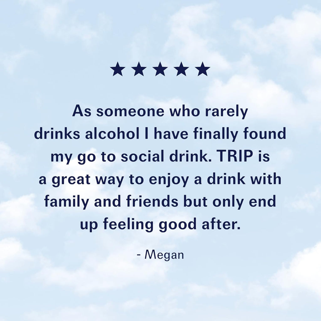 TRIP Mixed Pack Sparkling Drink with 120MG calming Magnesium + Lion’s ...